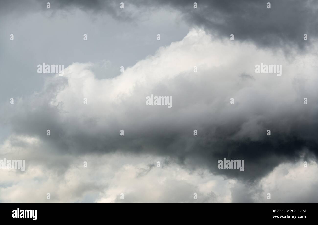 Black, threatening storm clouds Stock Photo - Alamy