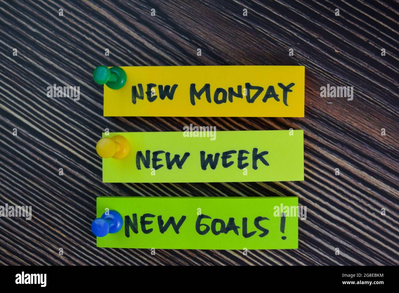 Happy monday motivational sign on hi-res stock photography and images ...