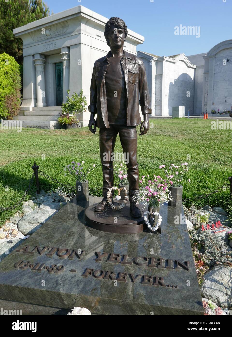 Los Angeles, California, USA 17th July 2021 A general view of atmosphere of actor Anton Yelchin ...