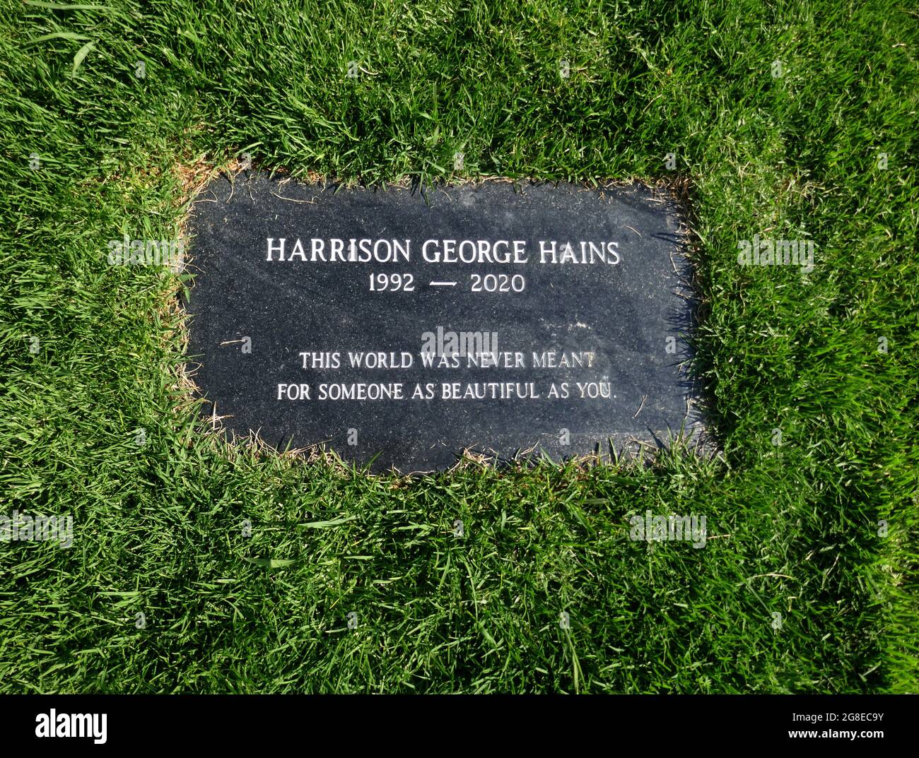 George harrison grave hi-res stock photography and images - Alamy