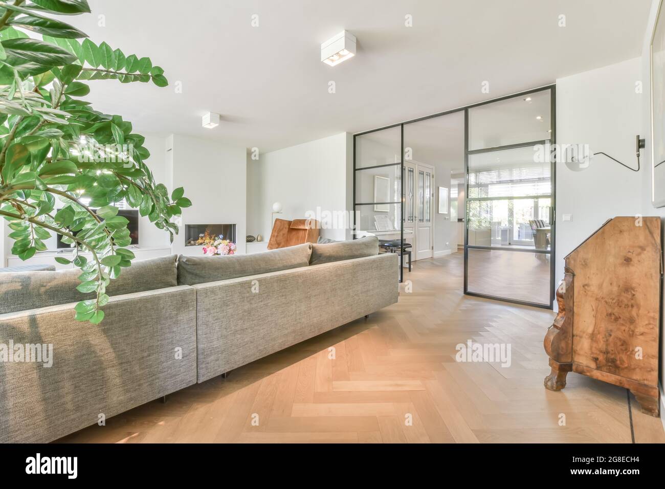 Luxury and beautiful living room interior design Stock Photo - Alamy