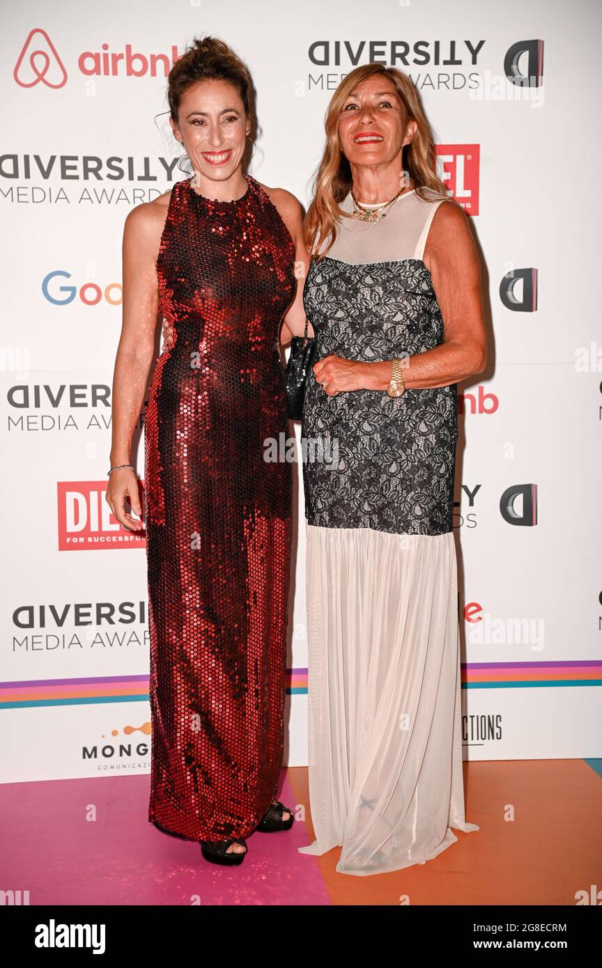 Milan, Italy. 19th July, 2021. Milan, Presentation of the evening ...