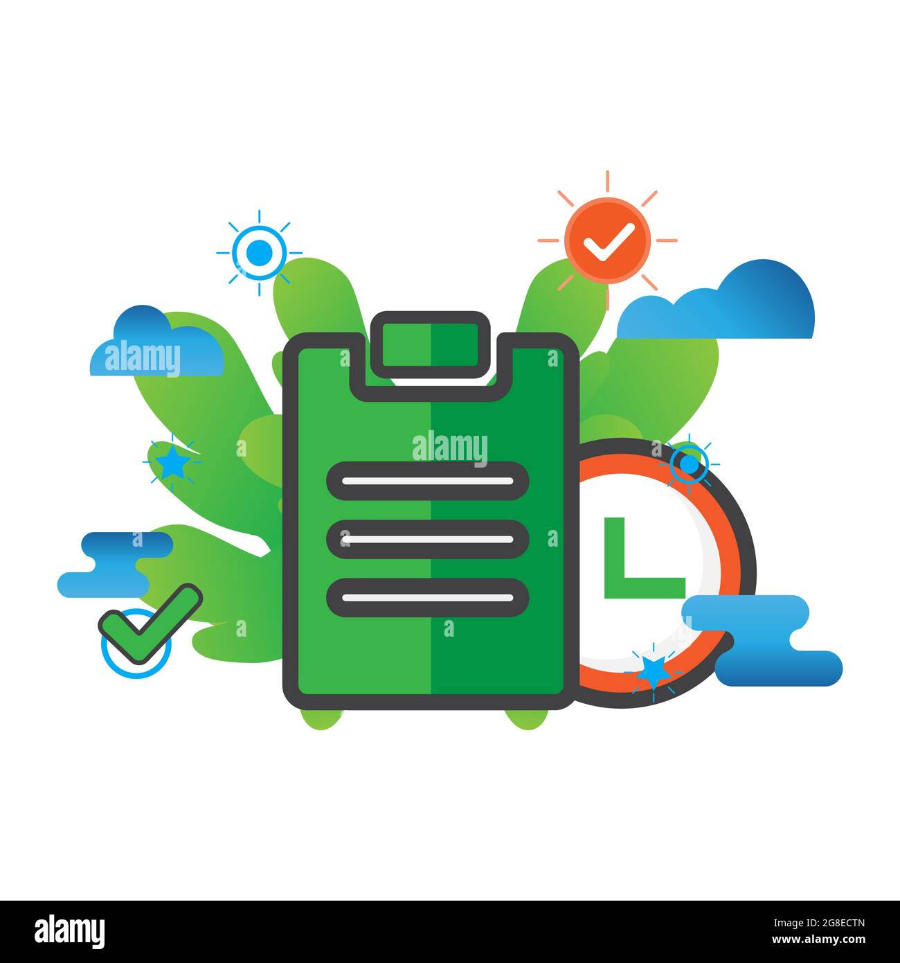 Task board ui design Cut Out Stock Images & Pictures - Alamy