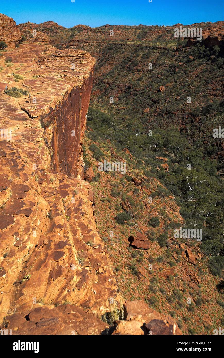 Kings Canyon Rim Walk, Watarrka National Park, Central Australia Stock ...