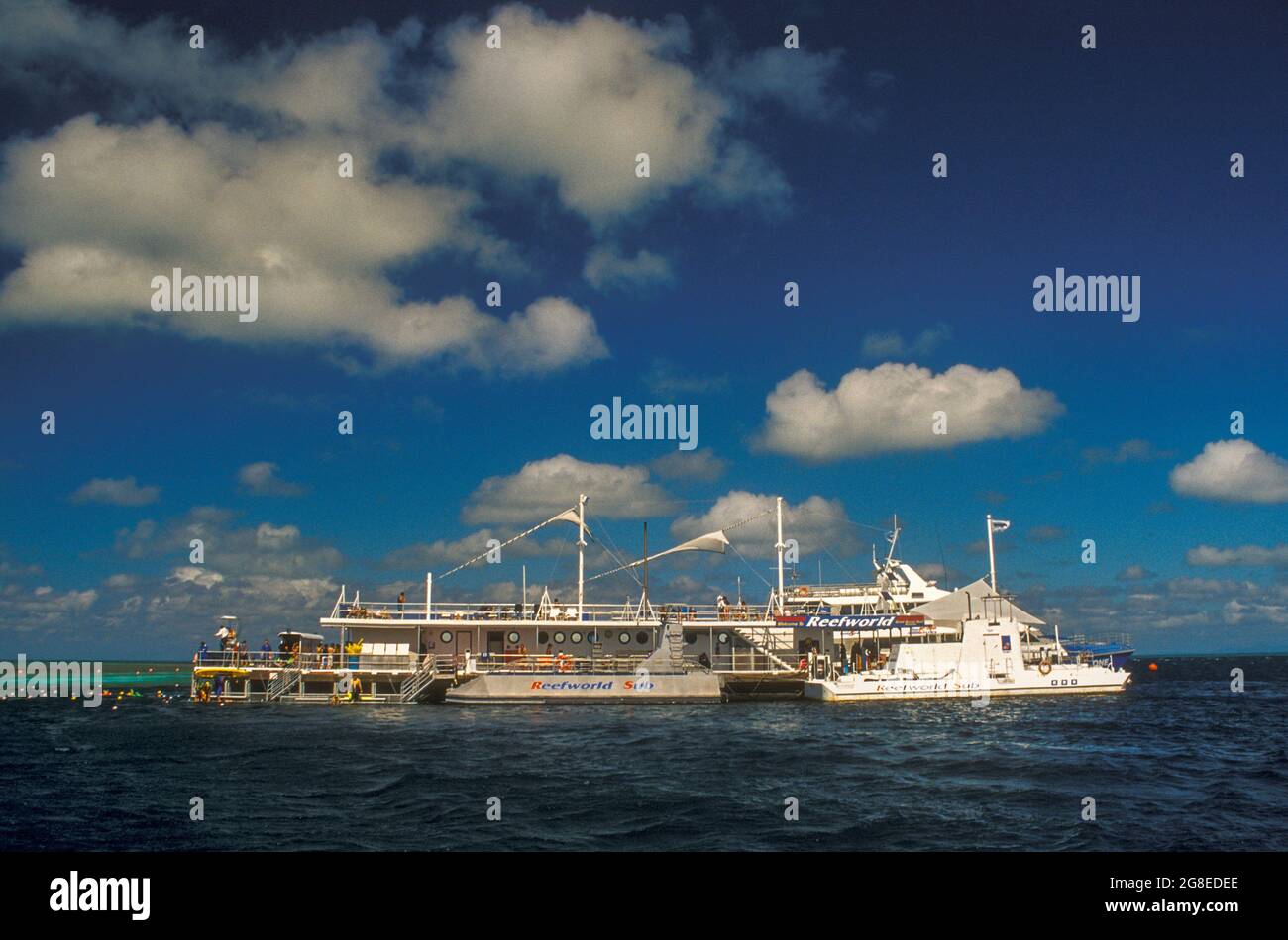Reefworld pontoon hi-res stock photography and images - Alamy
