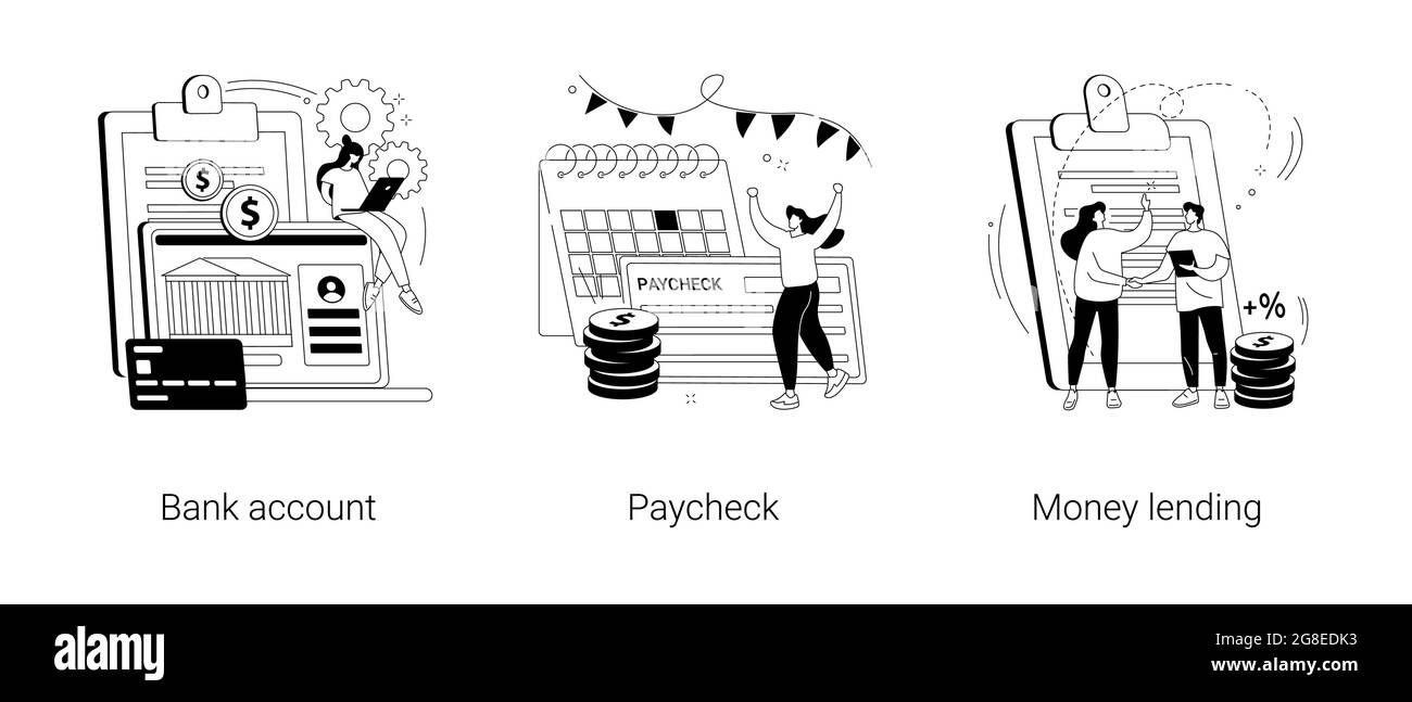 Money transfer abstract concept vector illustrations Stock Vector Image ...