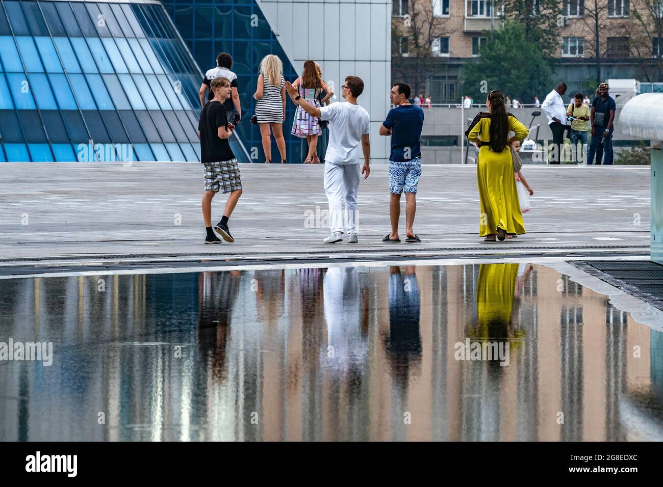 Moscow and Muscovites, Russia Stock Photo - Alamy