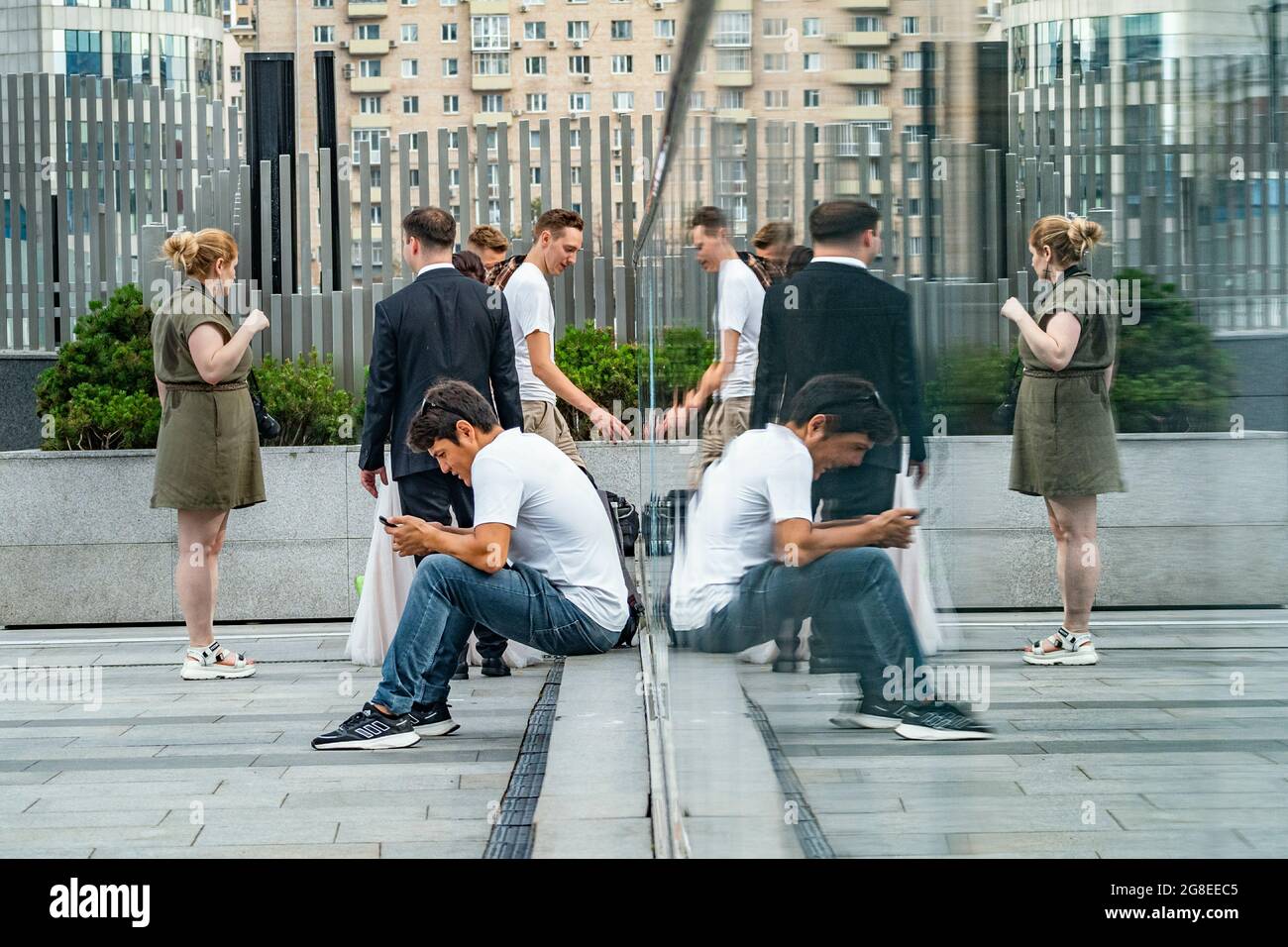 Moscow and Muscovites, Russia Stock Photo - Alamy