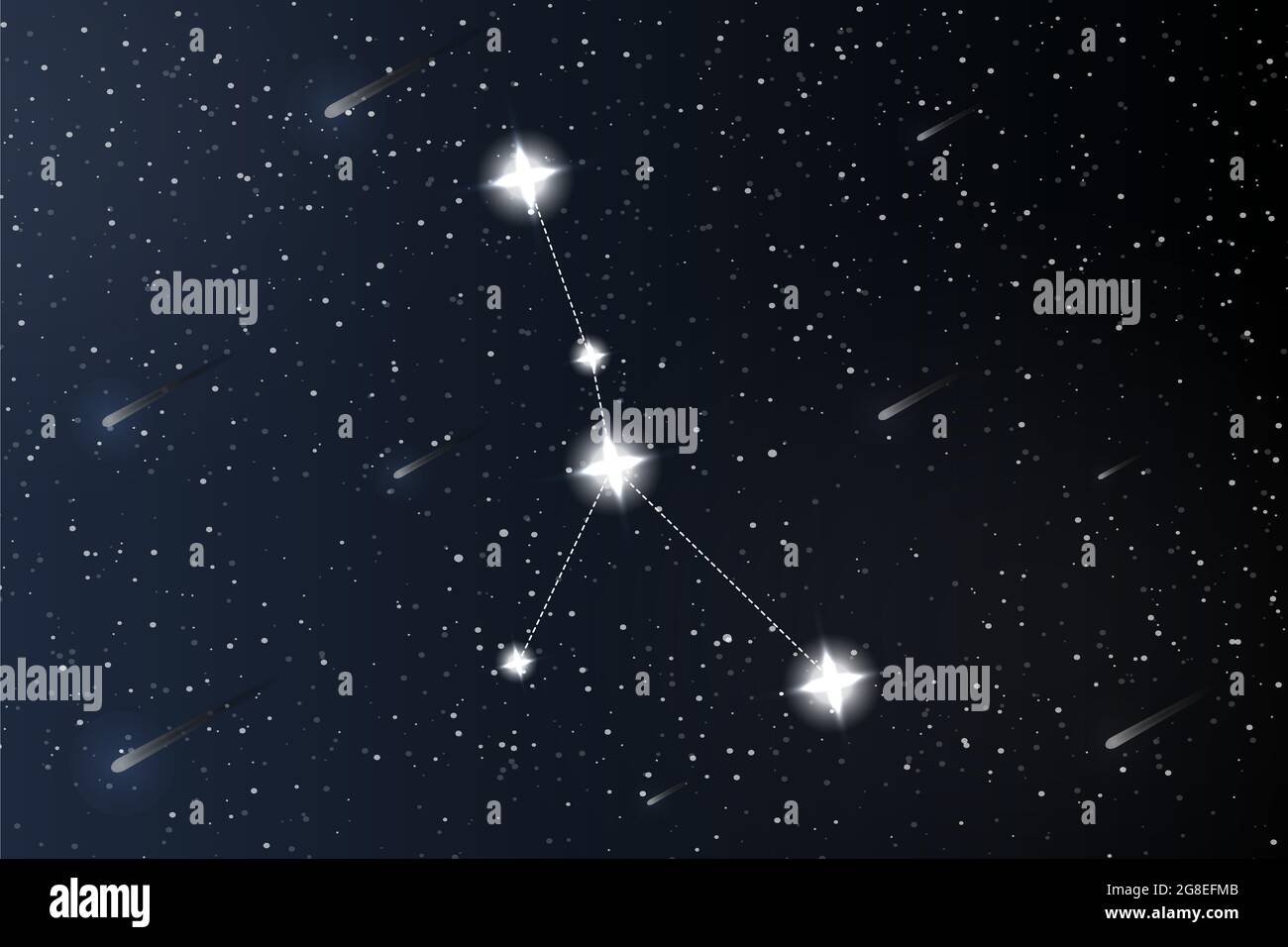 Cancer constellation map hi-res stock photography and images - Alamy