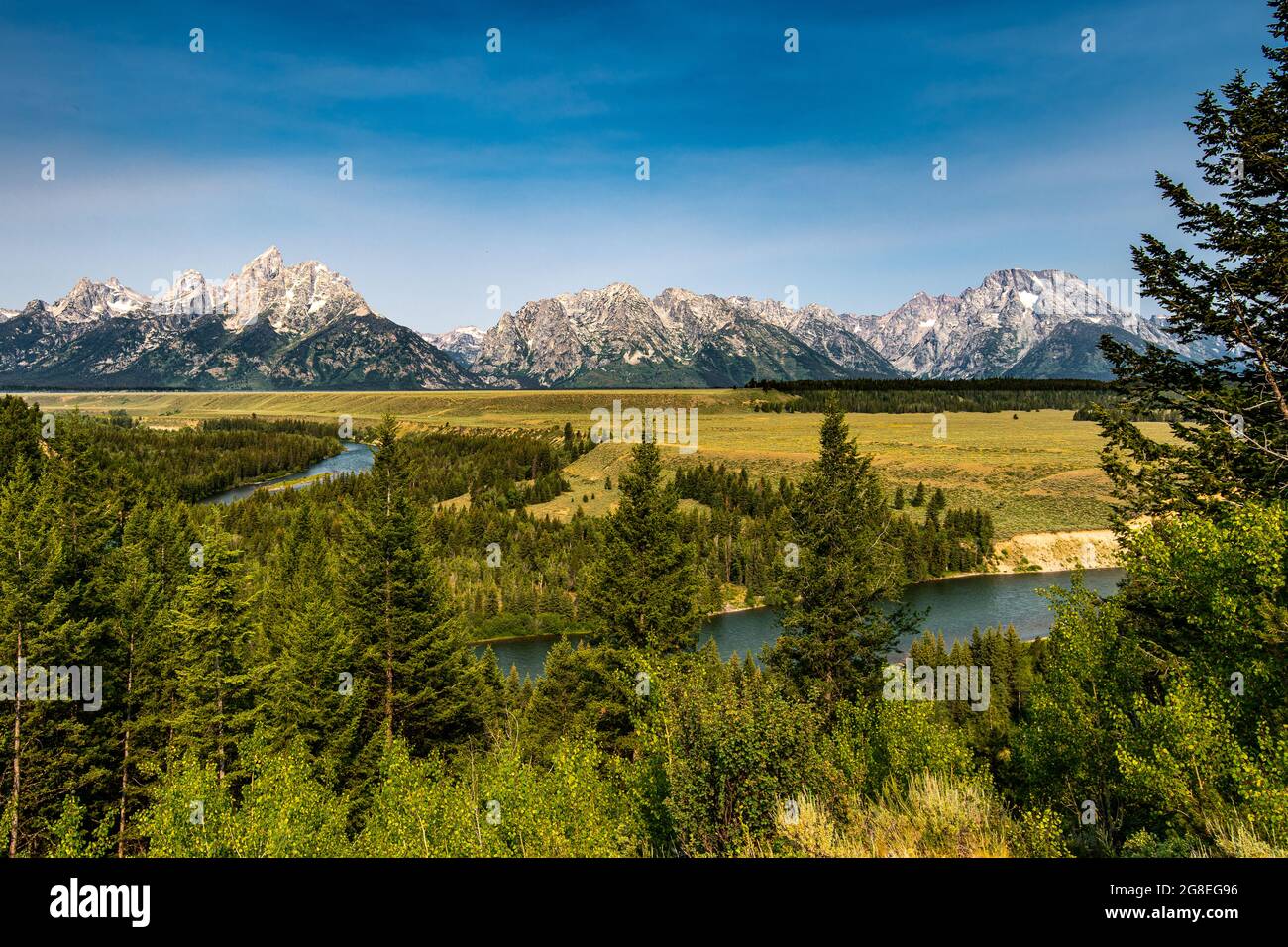 Dawn grand tetons hi-res stock photography and images - Alamy