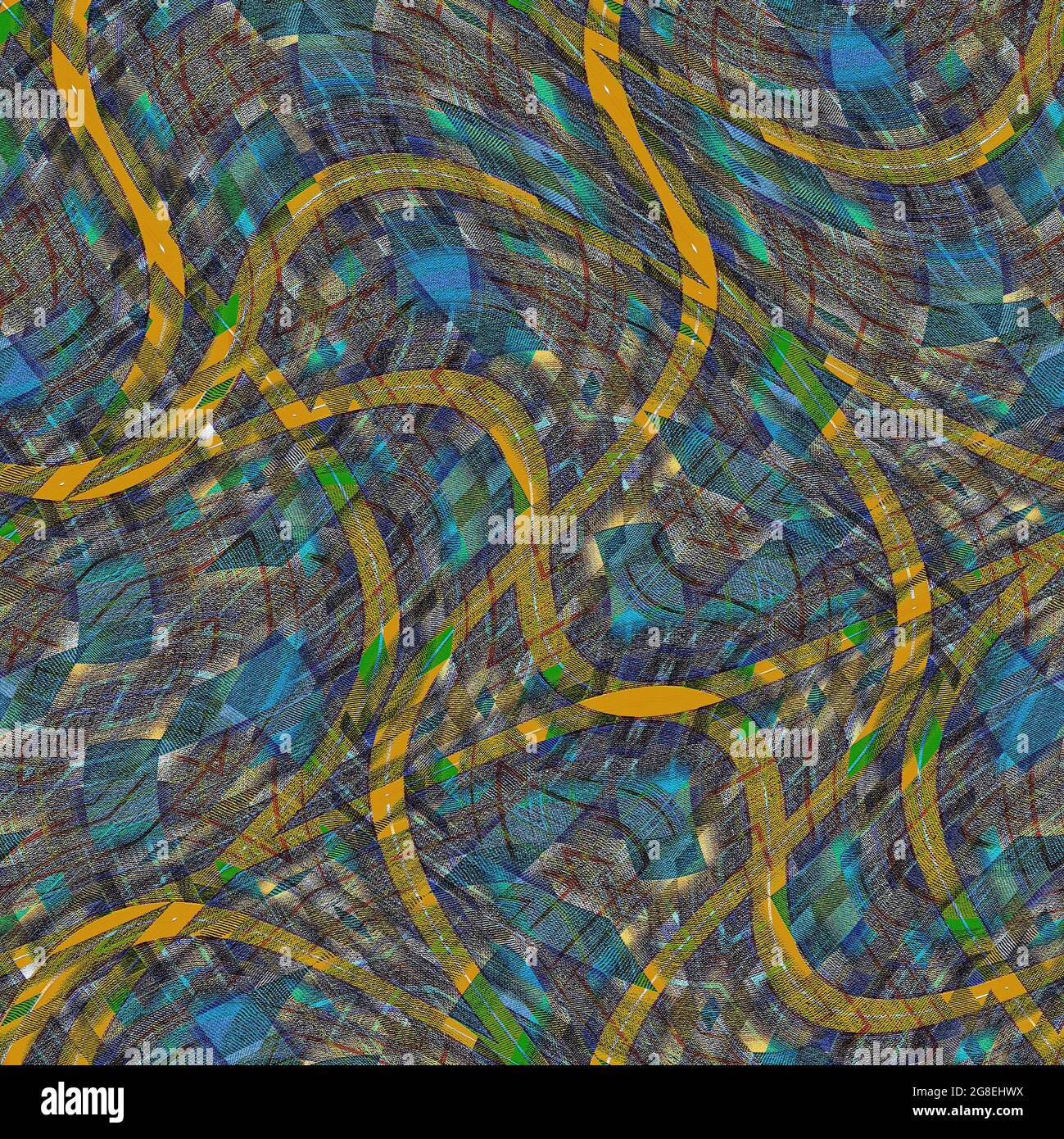 Digital Abstract Pattern and colourful background Stock Photo - Alamy