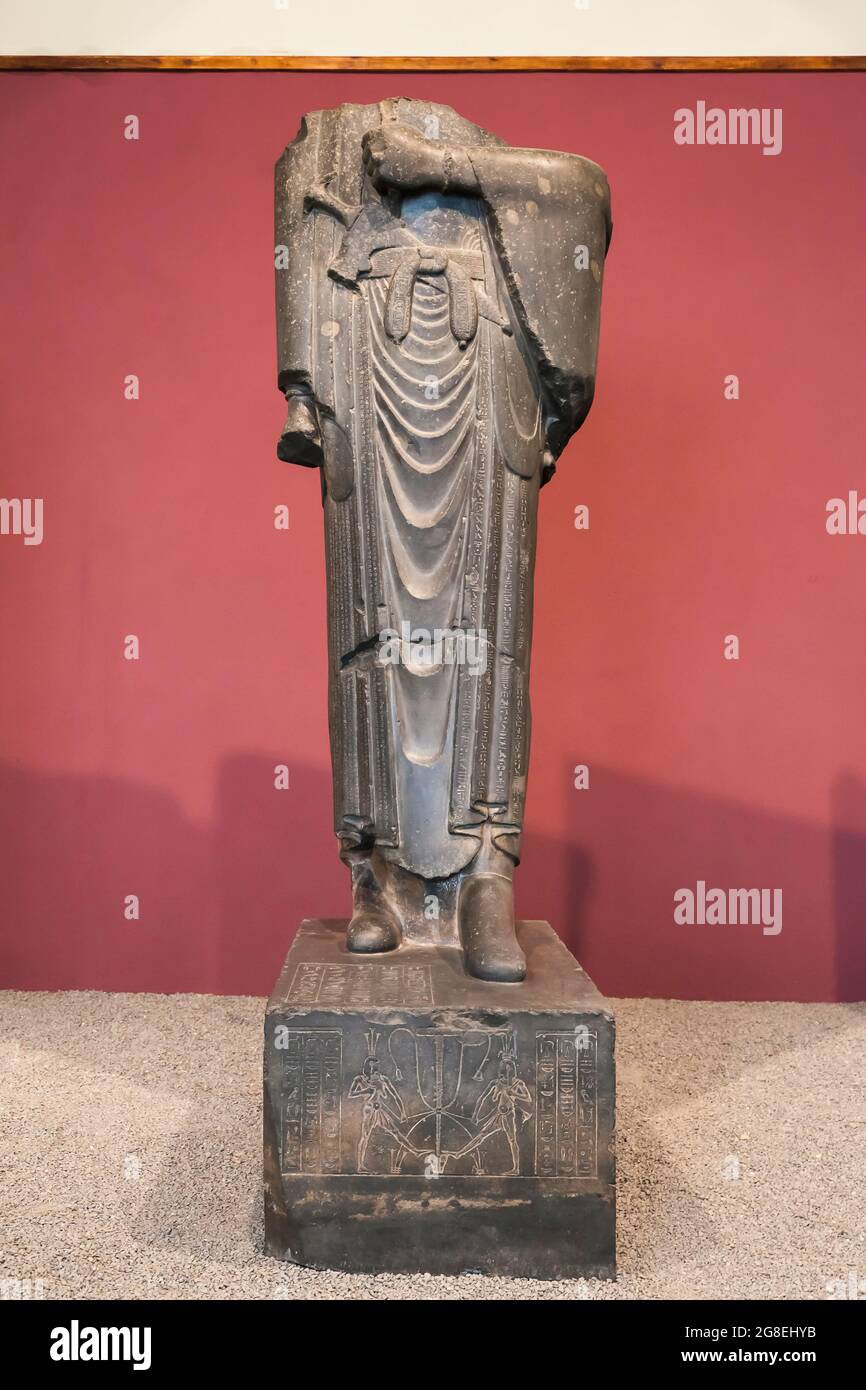 Fragmentary Statue of Darius i(the great), excavated in Susa, National ...