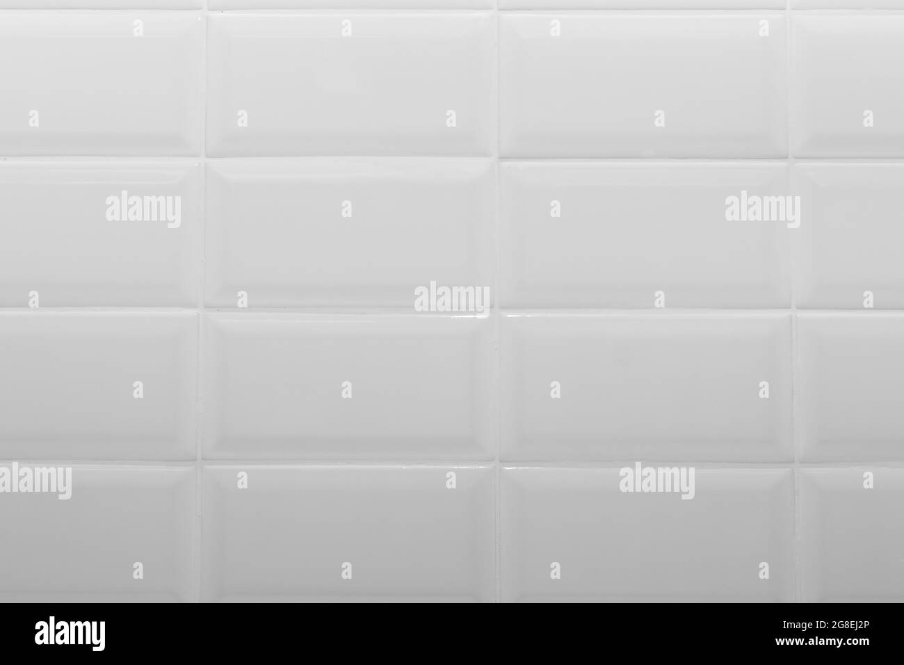 Texture of white tiled wall Stock Photo - Alamy