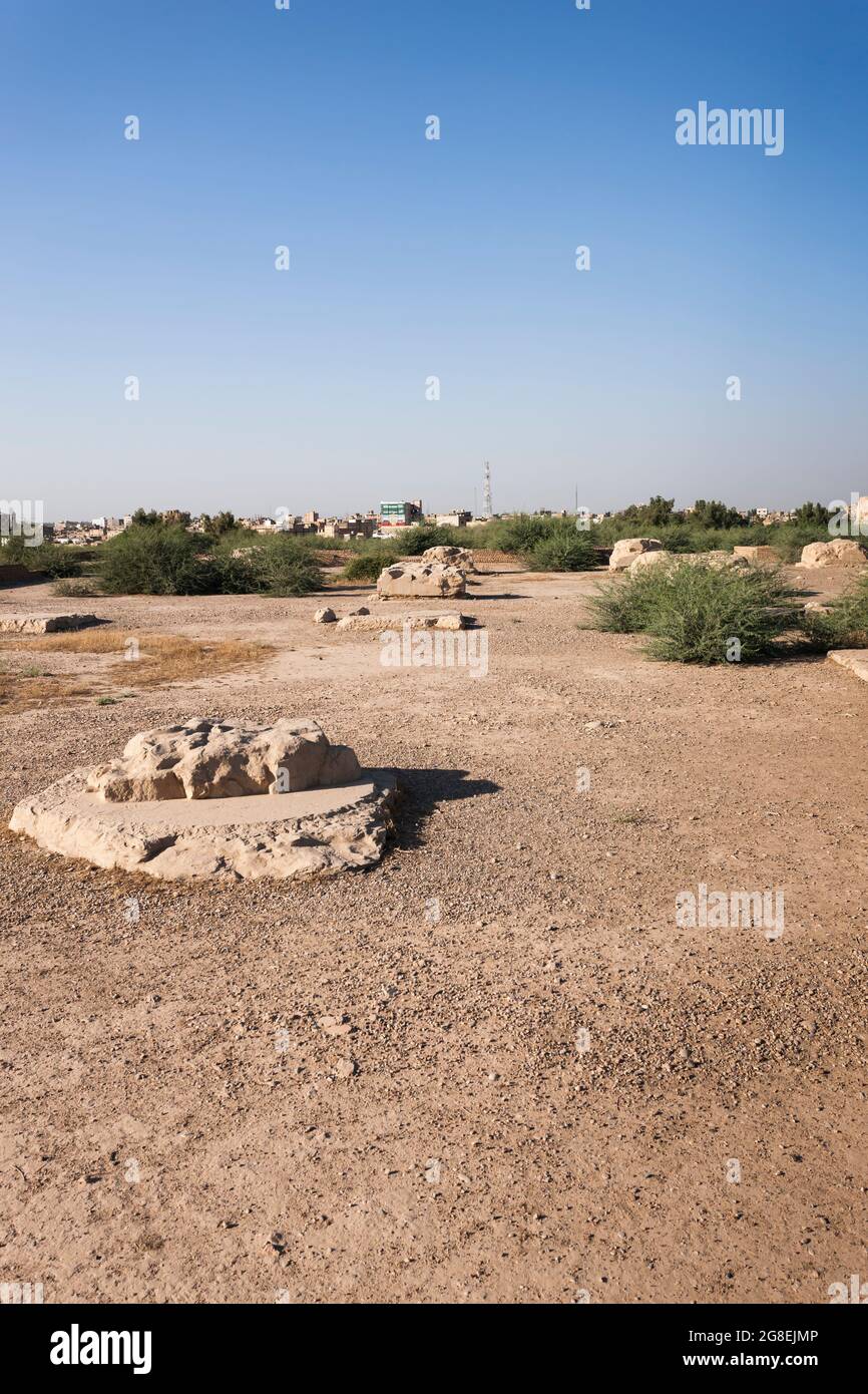 Apadana ruins, archaeological site of Susa(Shush), Achaemenid empire of ...