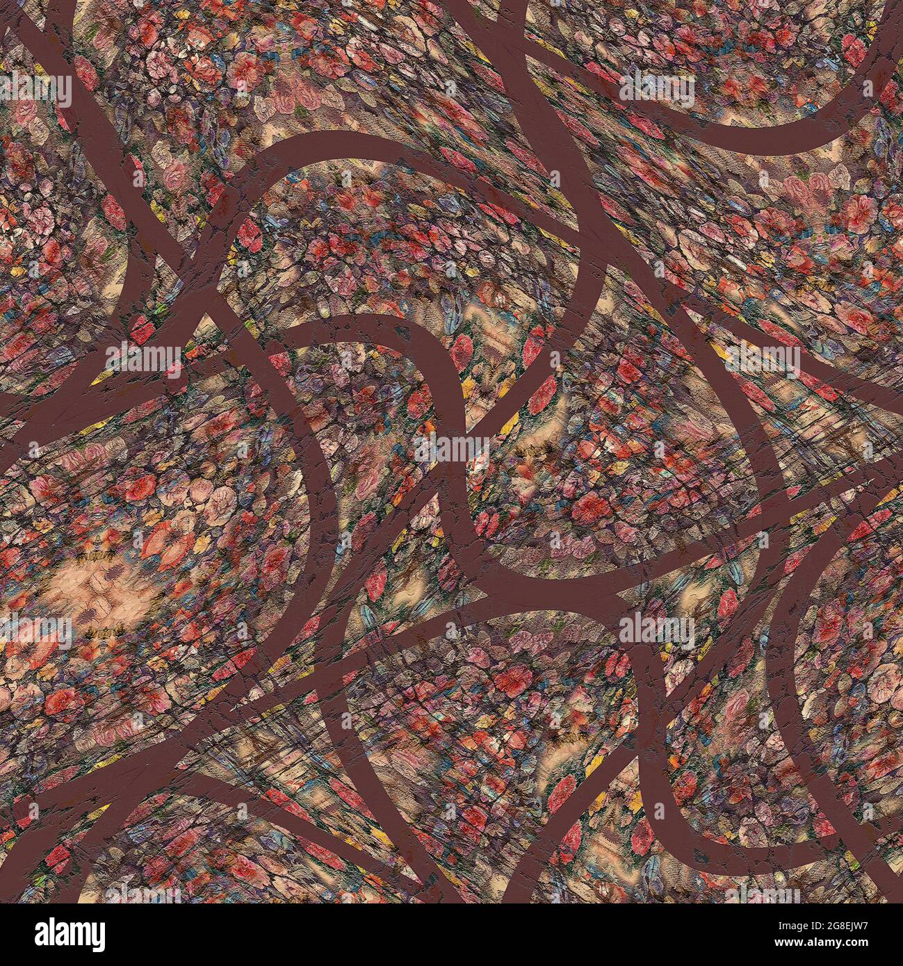 Digital Abstract Pattern and colourful background Stock Photo - Alamy