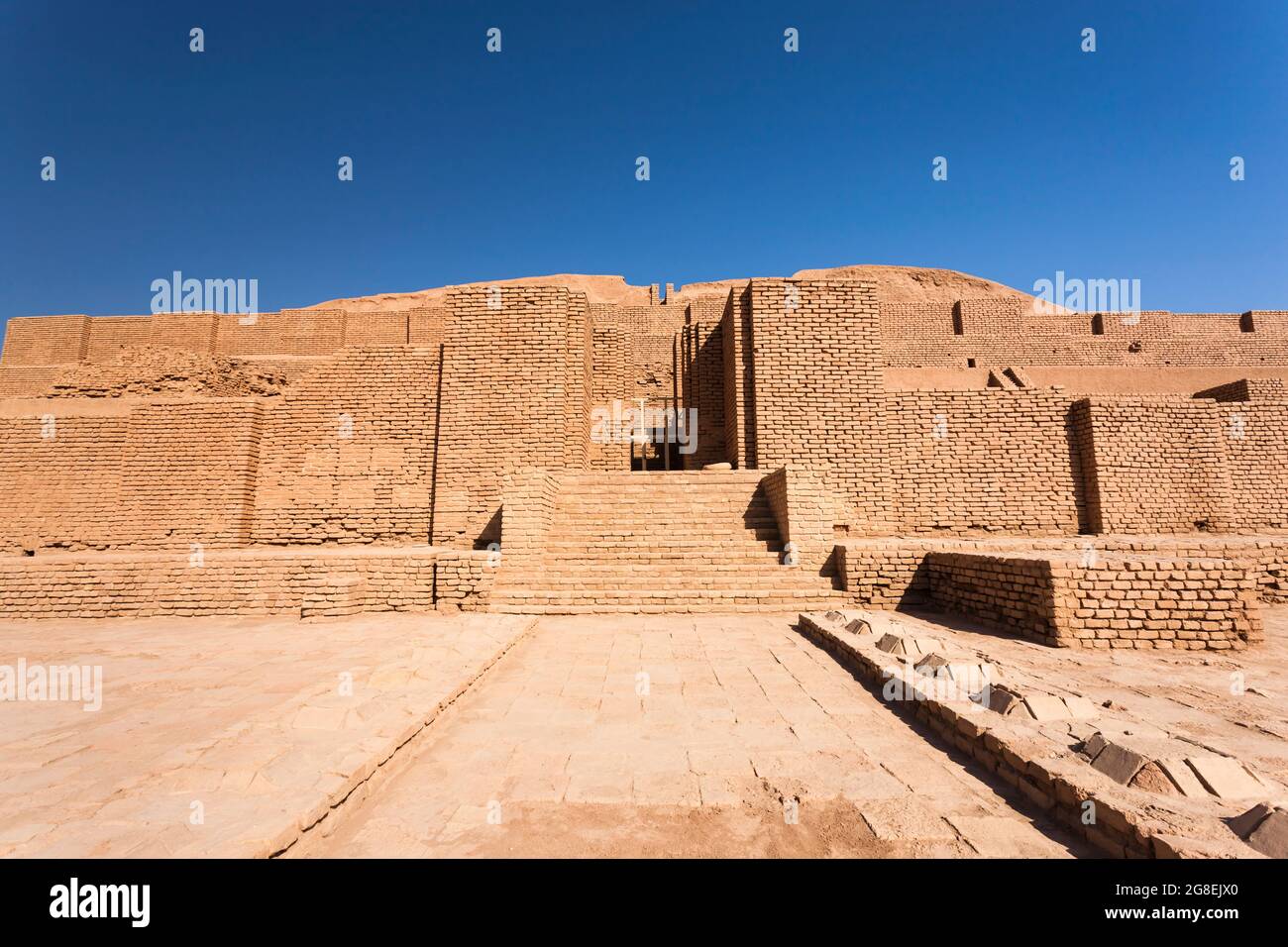 Chogha Zanbil Ziggrat(ziqqrat),massive stepped pyramid-like complex of ...