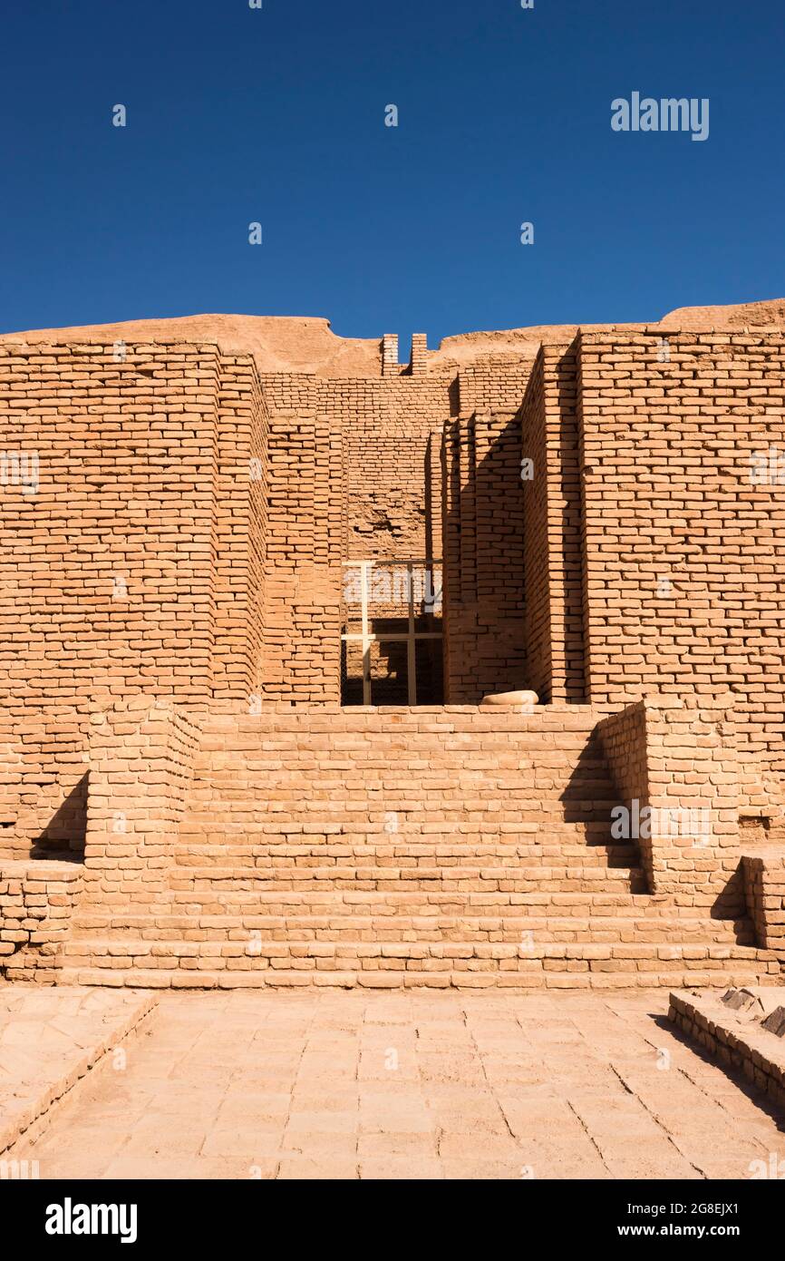 Chogha Zanbil Ziggrat(ziqqrat),massive stepped pyramid-like complex of ...