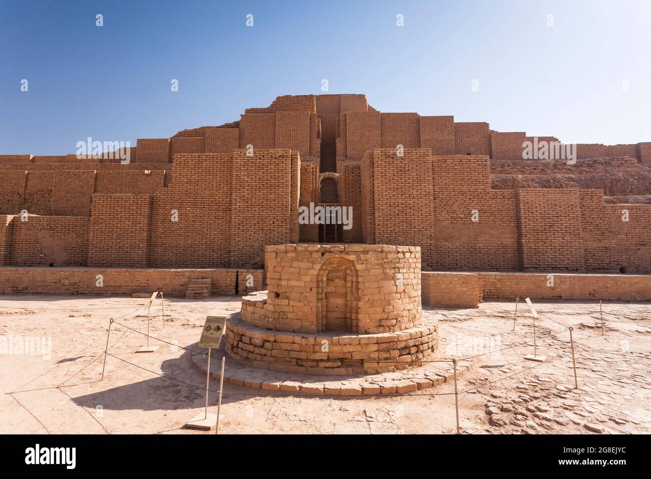 Chogha Zanbil Ziggrat(ziqqrat),massive stepped pyramid-like complex of ...