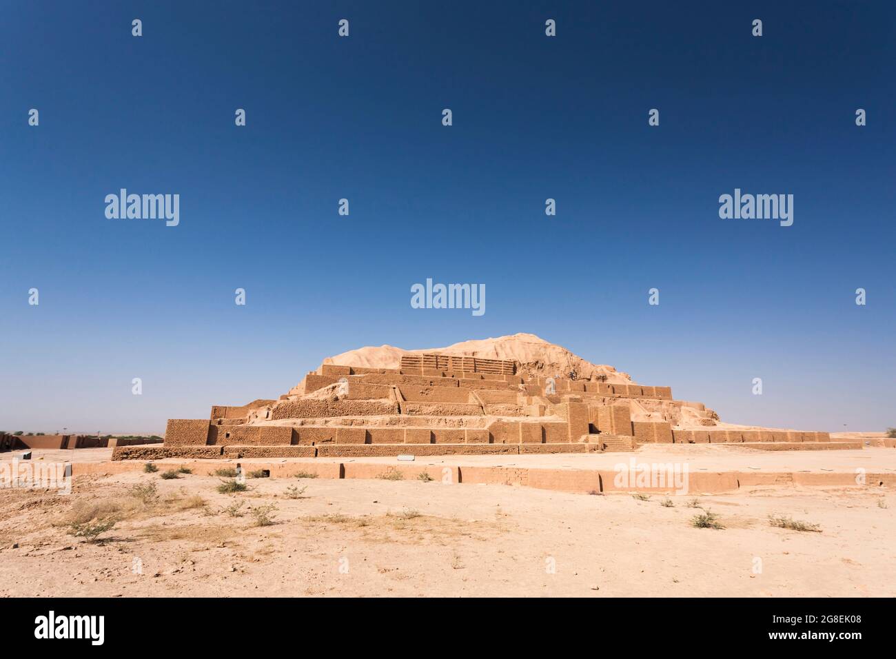 Chogha Zanbil Ziggrat(ziqqrat),massive stepped pyramid-like complex of ...