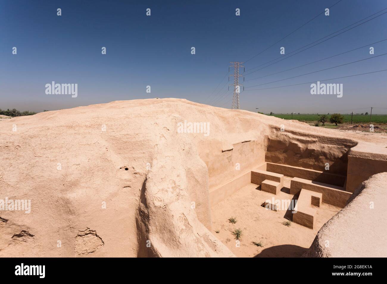Haft Tappeh(Haft tepe), excavation site of ancient Elamite city ...