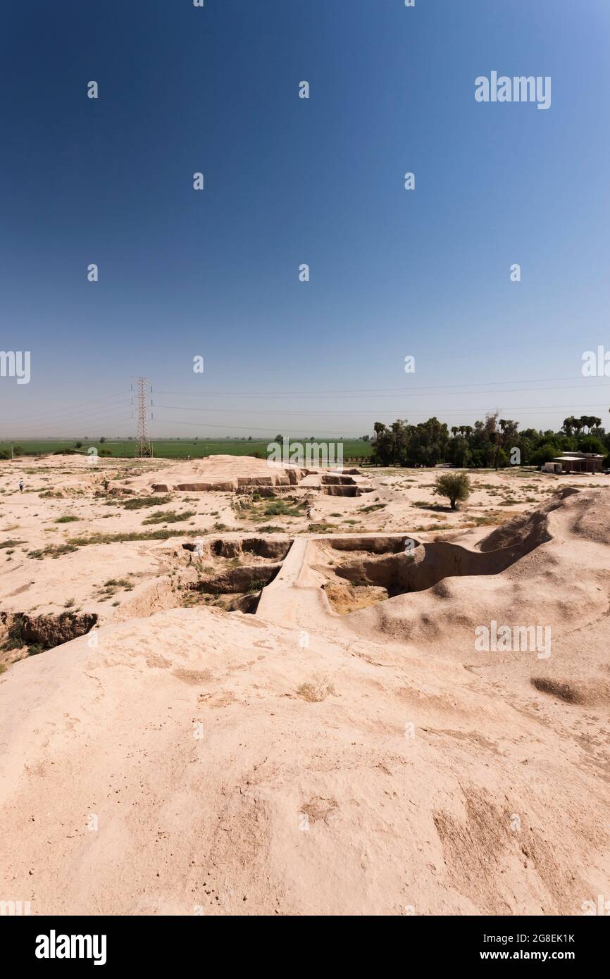 Haft Tappeh(Haft tepe), excavation site of ancient Elamite city ...