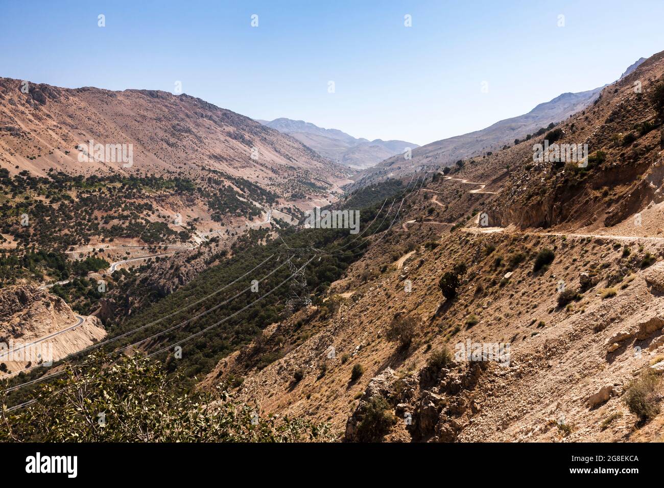 Landscape of presumed "Battle of Persian Gate", Alexander the great and ...