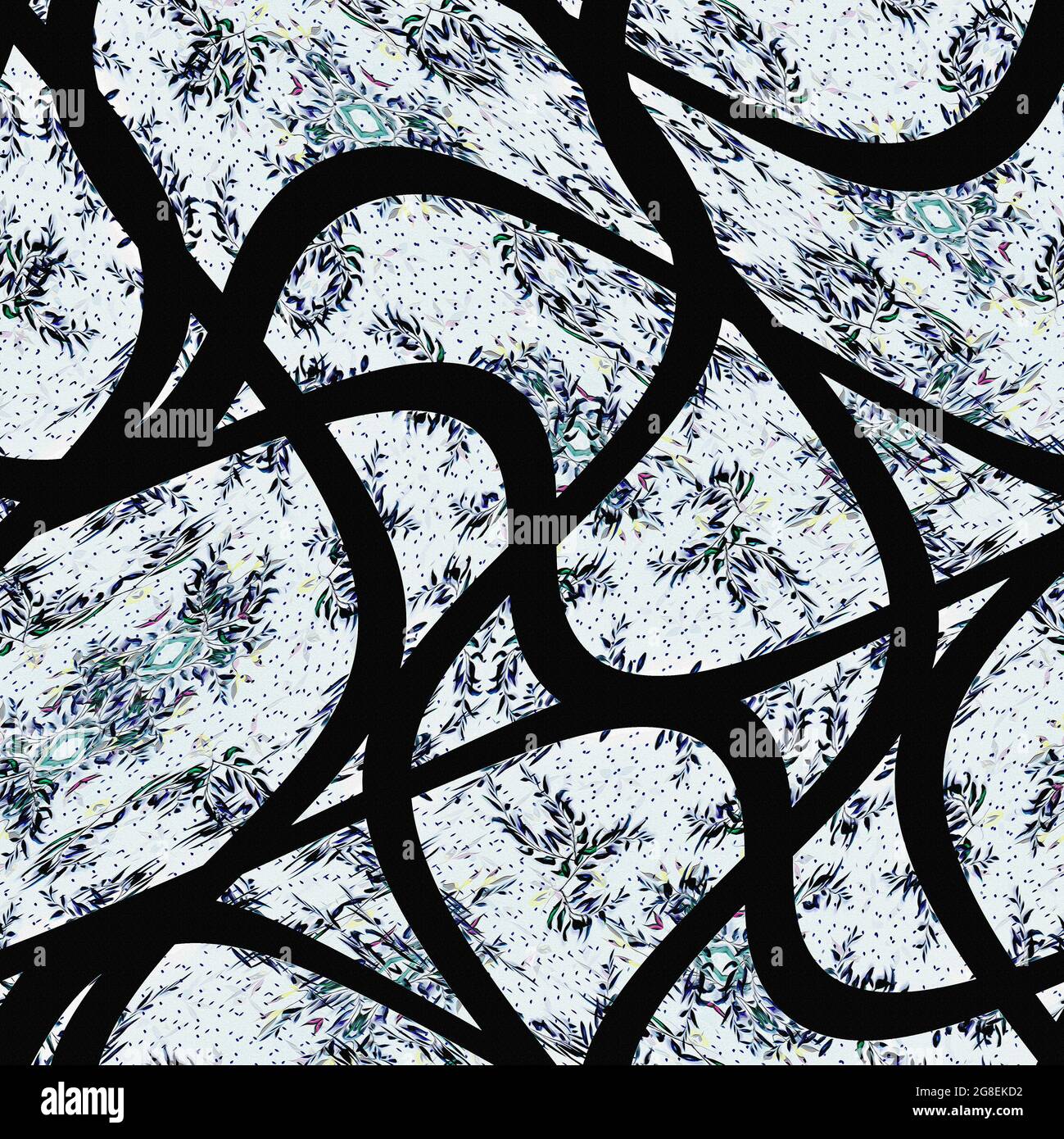 Digital Abstract Pattern and colourful background Stock Photo - Alamy