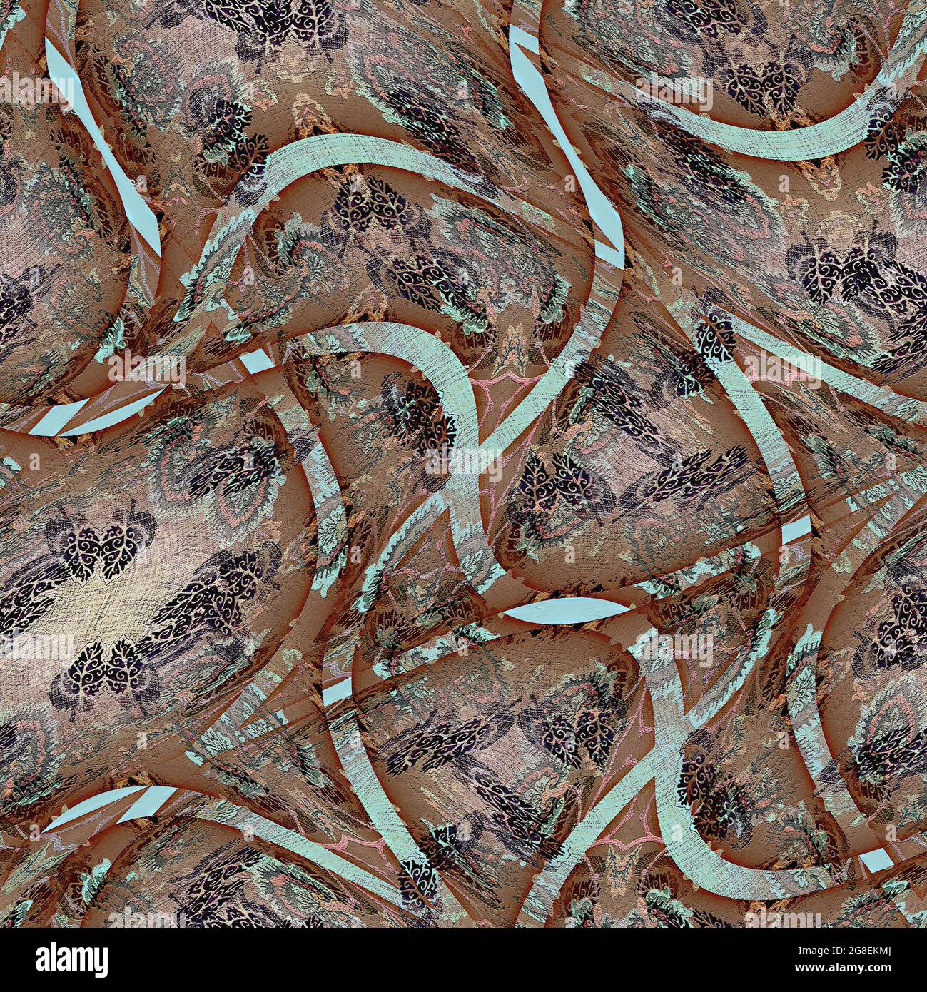 Digital Abstract Pattern and colourful background Stock Photo - Alamy