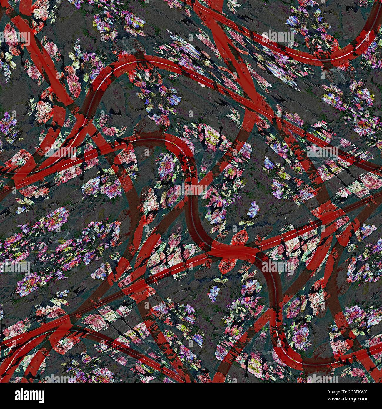 Digital Abstract Pattern and colourful background Stock Photo - Alamy