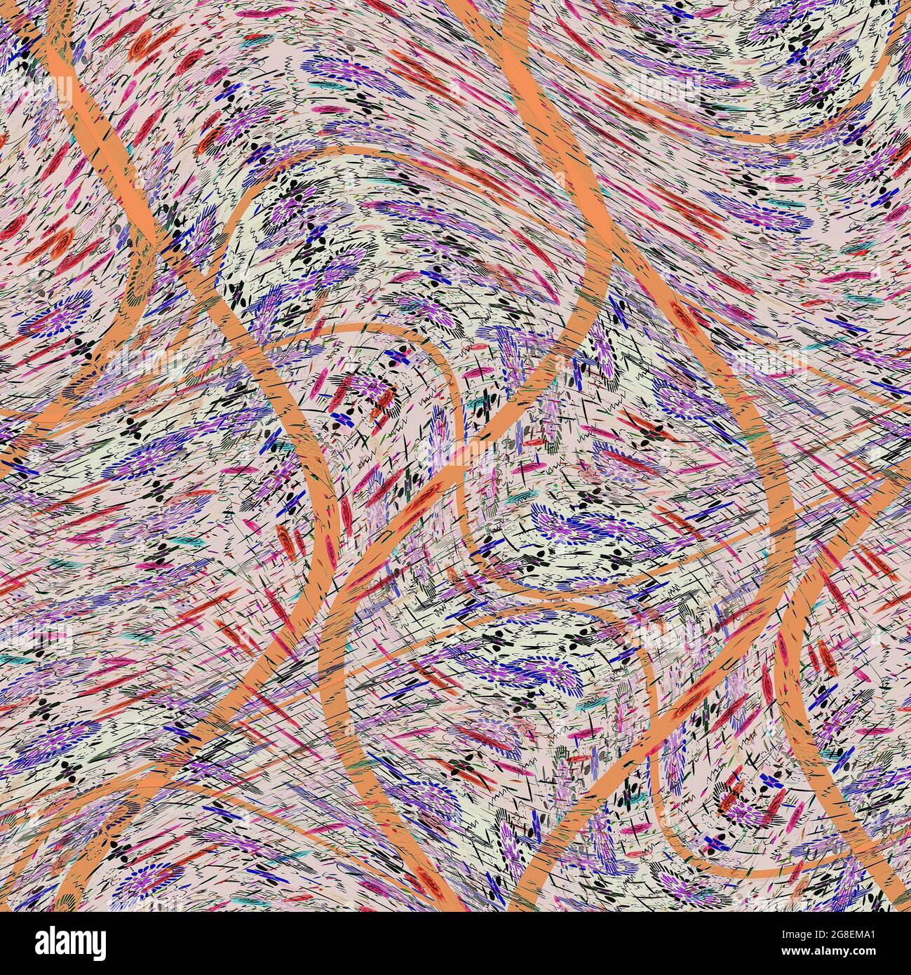 Digital Abstract Pattern and colourful background Stock Photo - Alamy