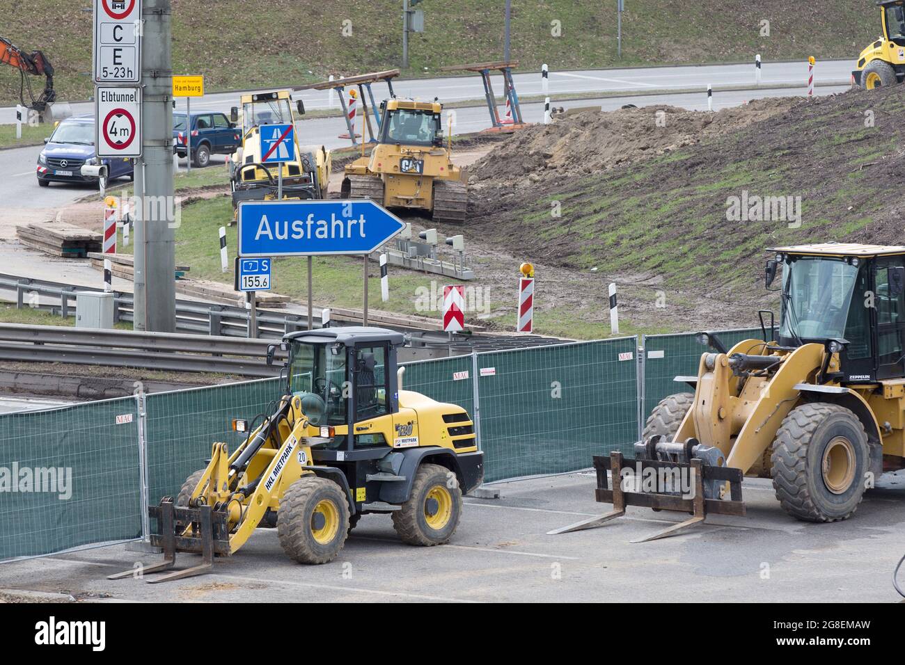 Exit sign ausfahrt germany hi-res stock photography and images - Alamy
