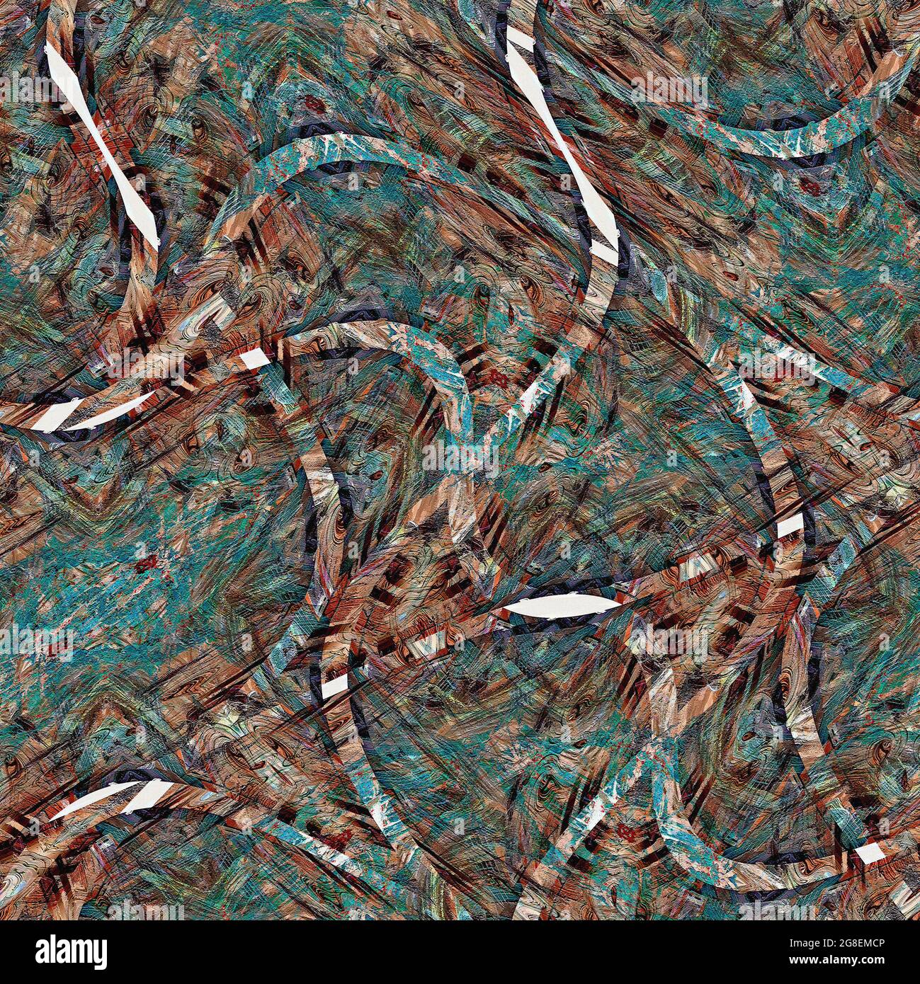 Digital textile design border hi-res stock photography and images - Alamy