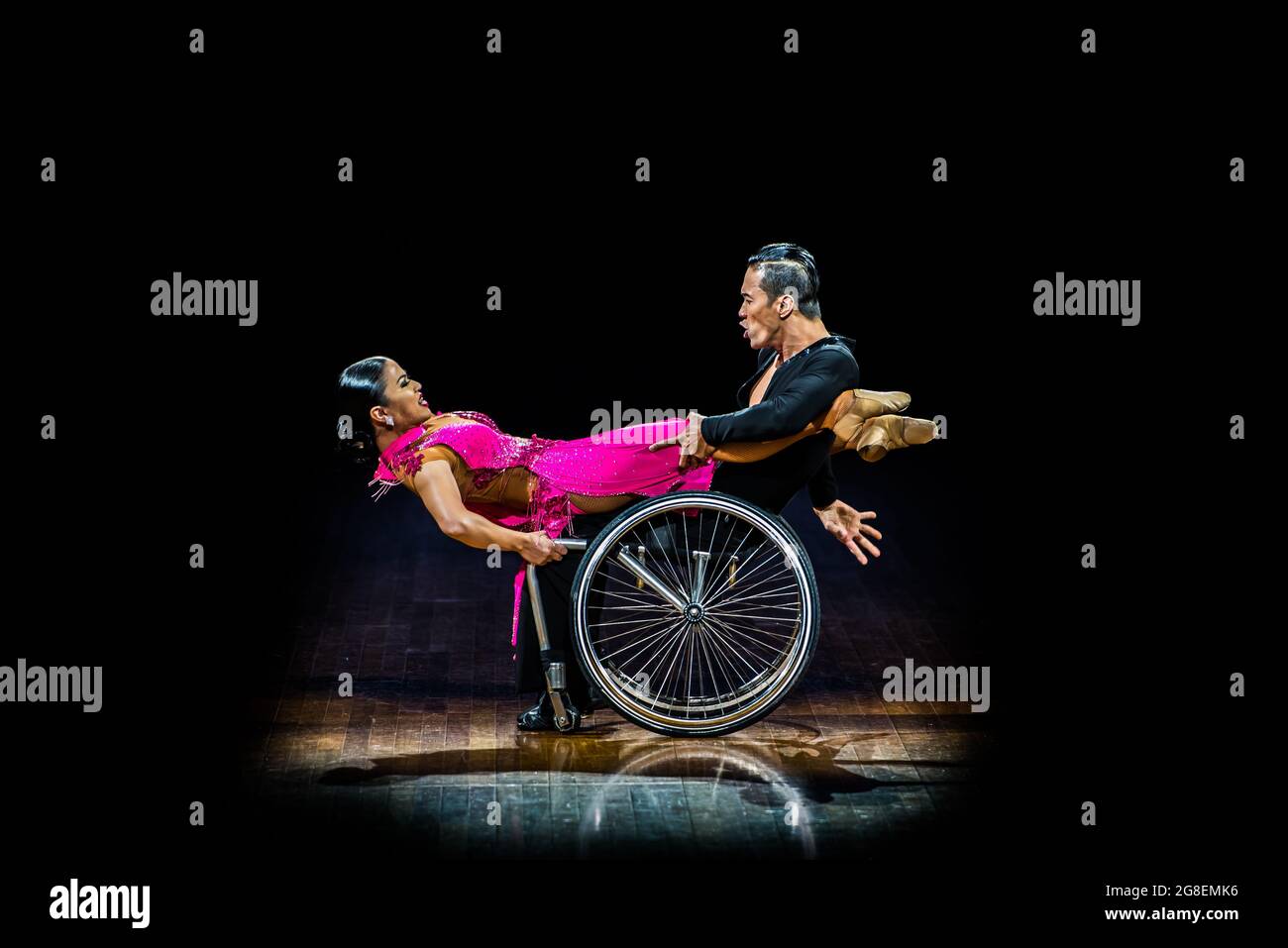World para-dancesport champions Julius Obero and Rhea Marquez from ...