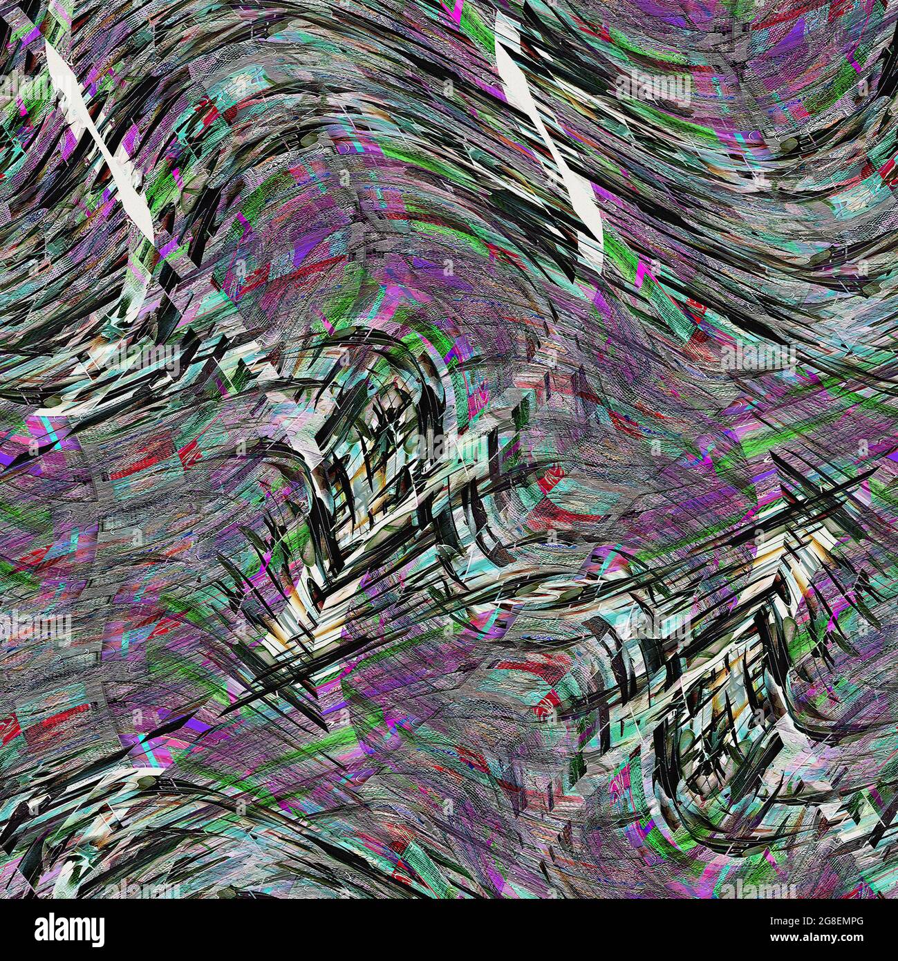 Digital Abstract Pattern and colourful background Stock Photo - Alamy