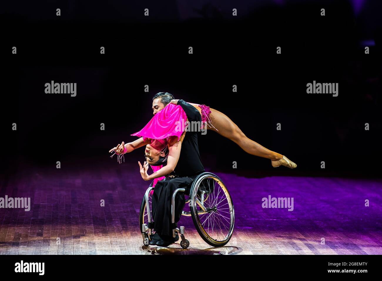 World para-dancesport champions Julius Obero and Rhea Marquez from ...