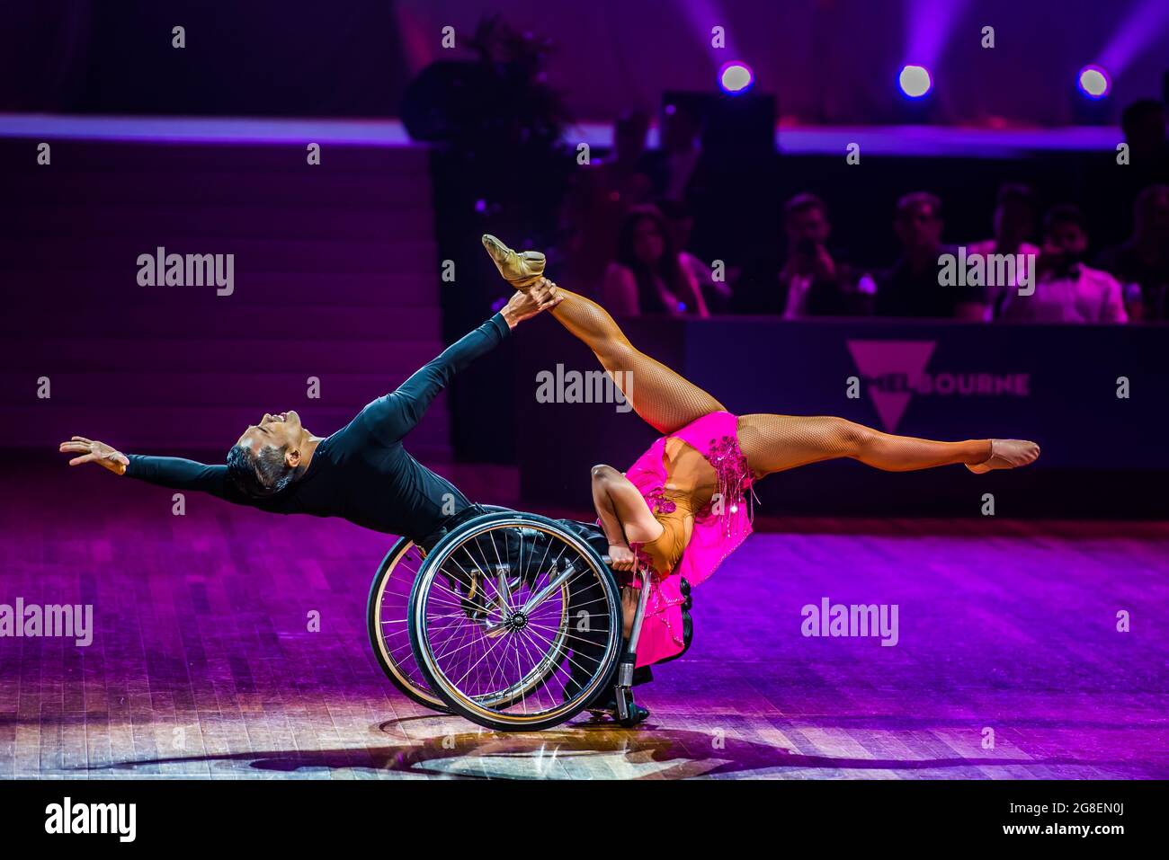 World para-dancesport champions Julius Obero and Rhea Marquez from ...