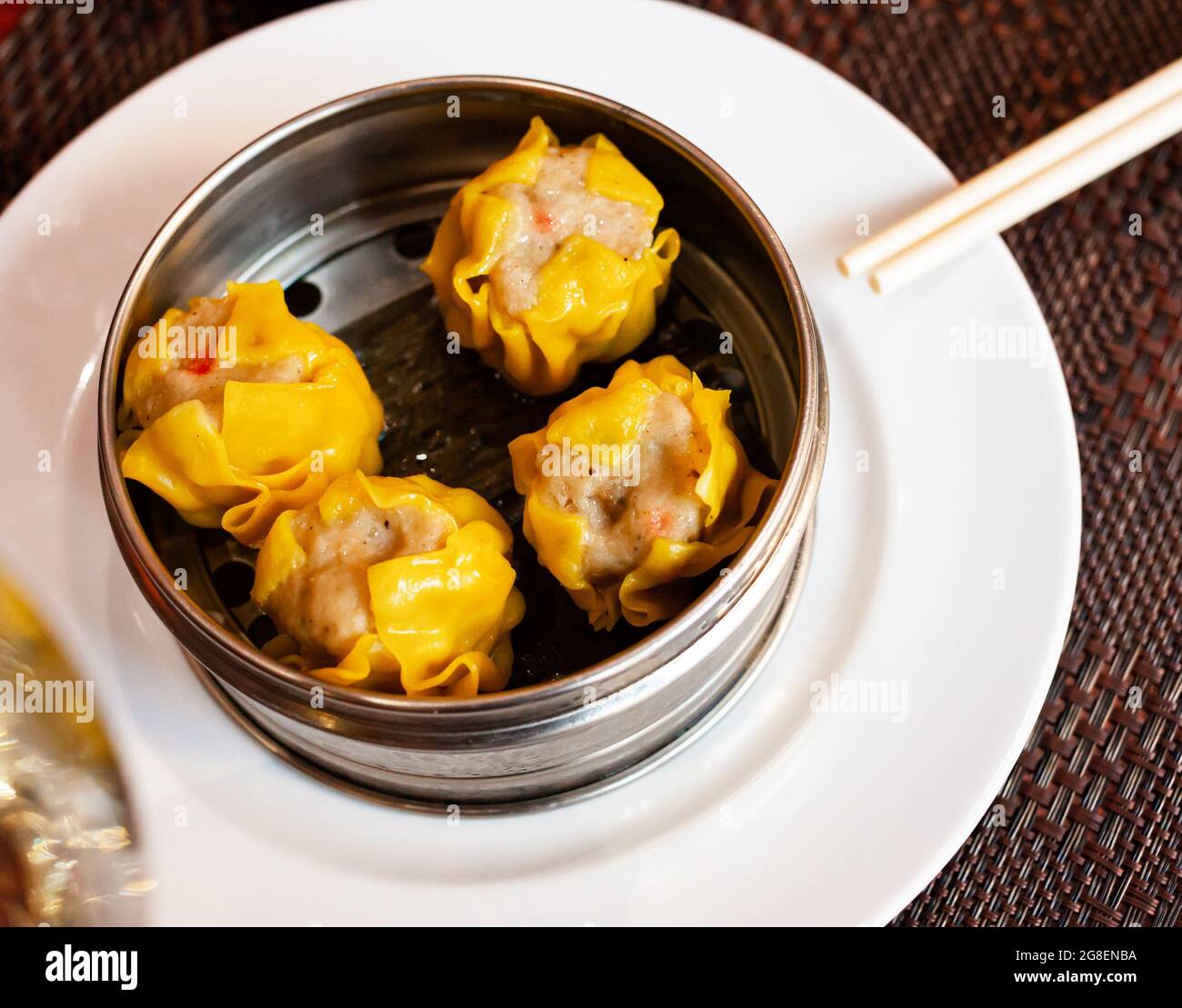 Japanese food Shumai - Steamed dumplings, nobody Stock Photo - Alamy