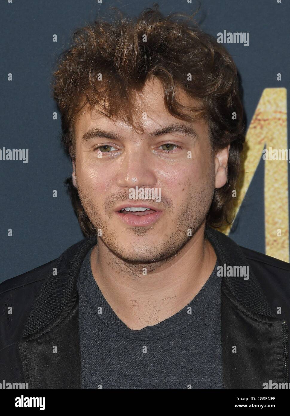 Emile Hirsch arrives at the MIDNIGHT IN THE SWITCHGRASS Premiere held ...