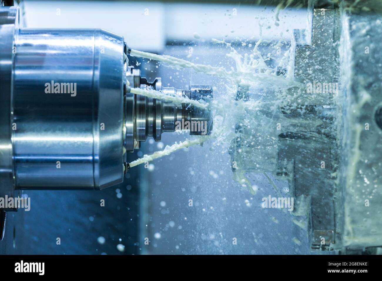 Five axis cnc milling hi-res stock photography and images - Alamy