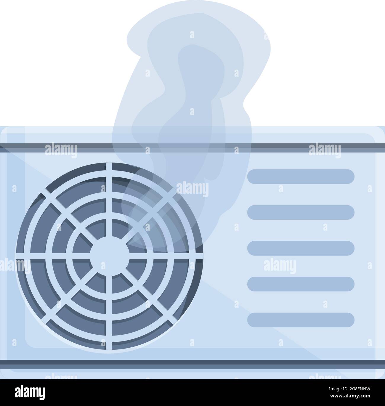 Ductless air conditioner Cut Out Stock Images & Pictures - Alamy