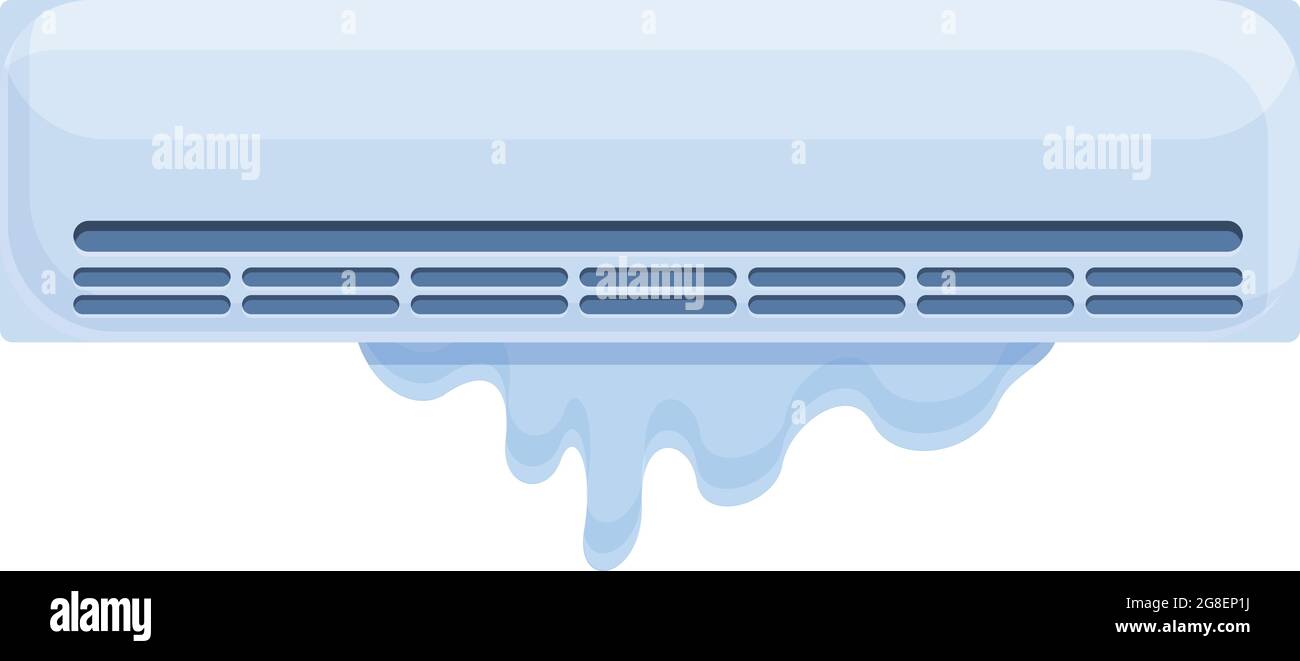 Fix air conditioner icon cartoon vector. Home maintenance. Air ...