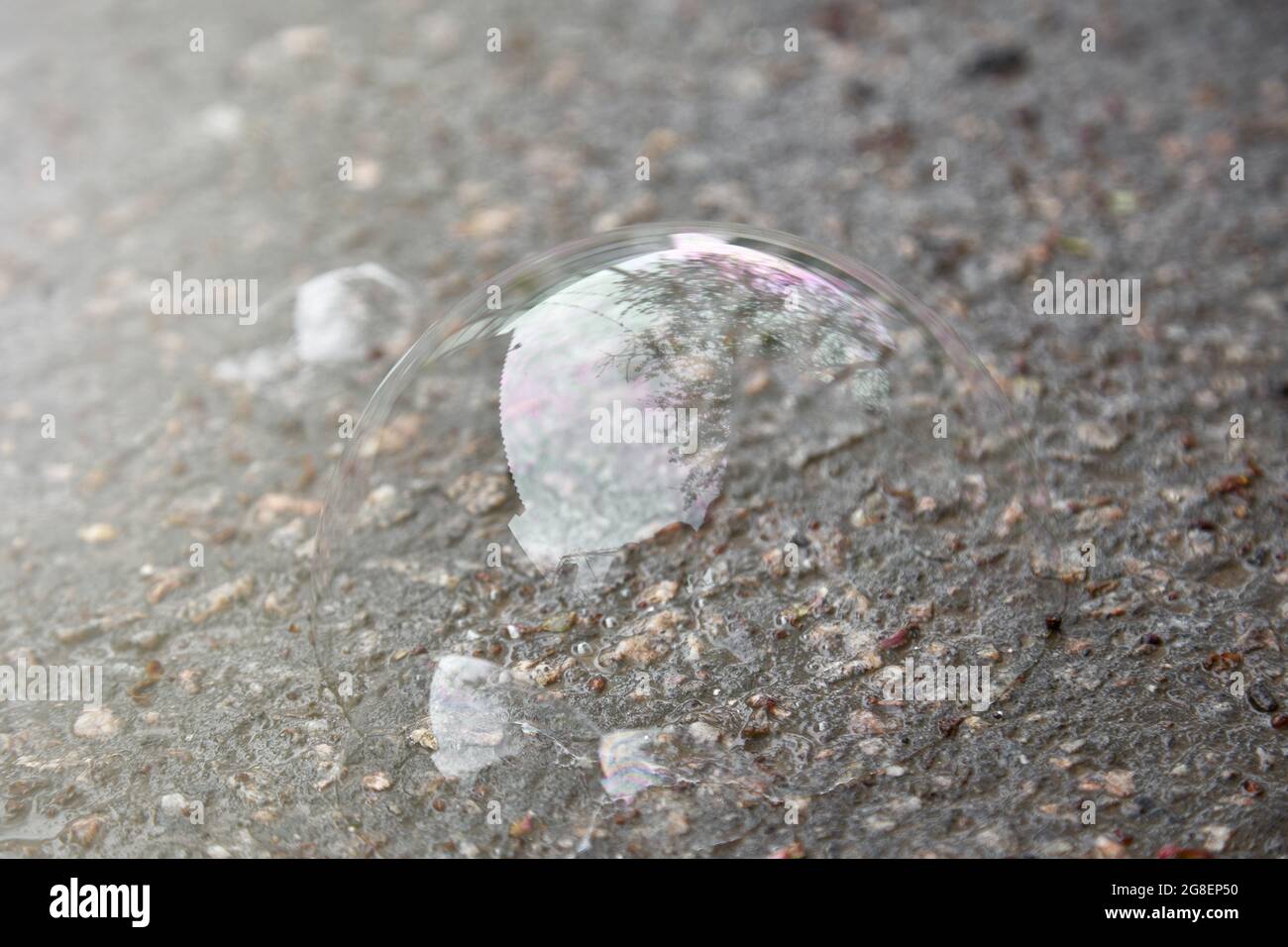 Abstract grey bubbles background with sunlight. Chemical liquid. Hope ...