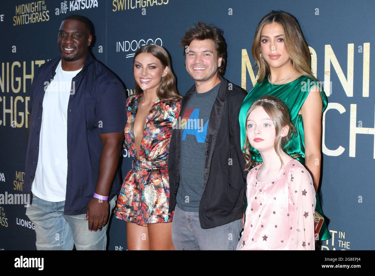 LOS ANGELES - JUL 19: Donovan Carter, Caitlin Carmichael, Sistine Rose ...