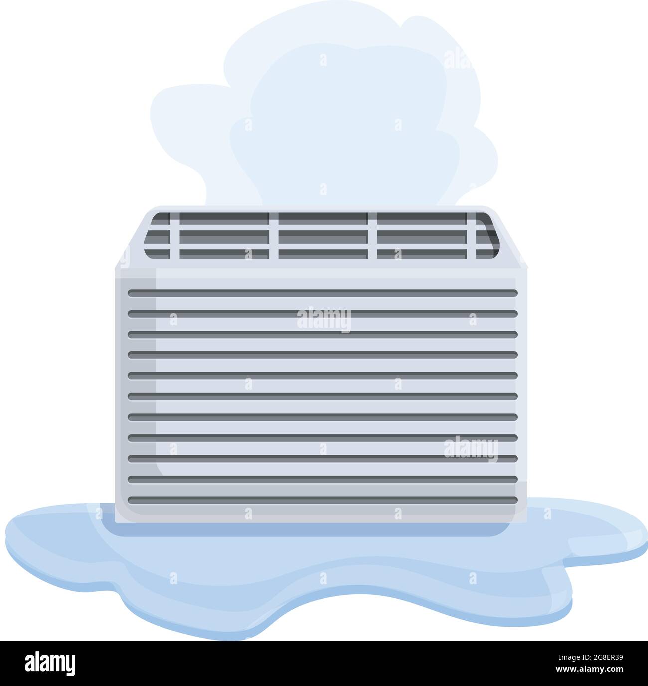 Change air conditioner filter icon cartoon vector. House service ...