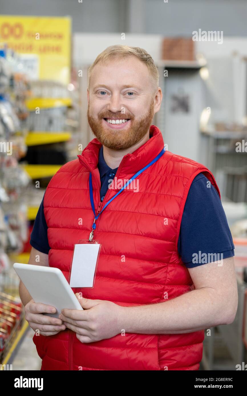 Happy red bearded young man hi-res stock photography and images - Alamy