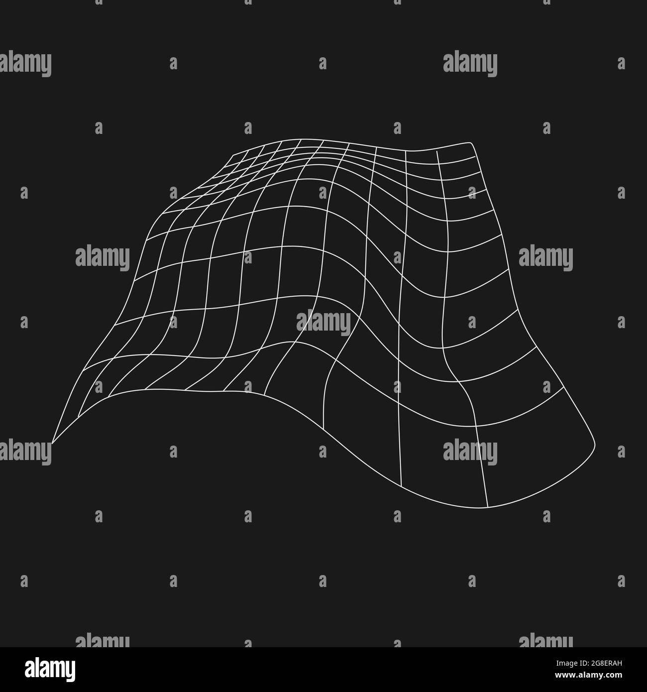 Retrofuturistic cyberpunk perspective liquid distorted grid. Cyber ... Retrofuturistic cyberpunk perspective liquid distorted grid. Cyber ...