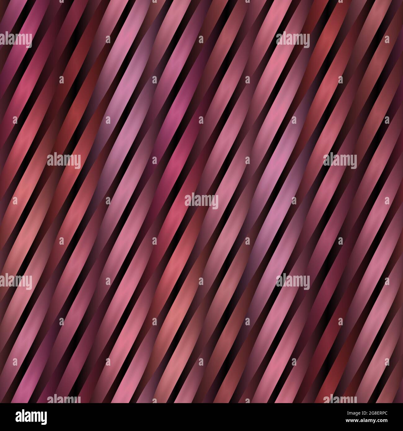Waved ribbons of gift or wrapper as seamless background. Pattern with ...