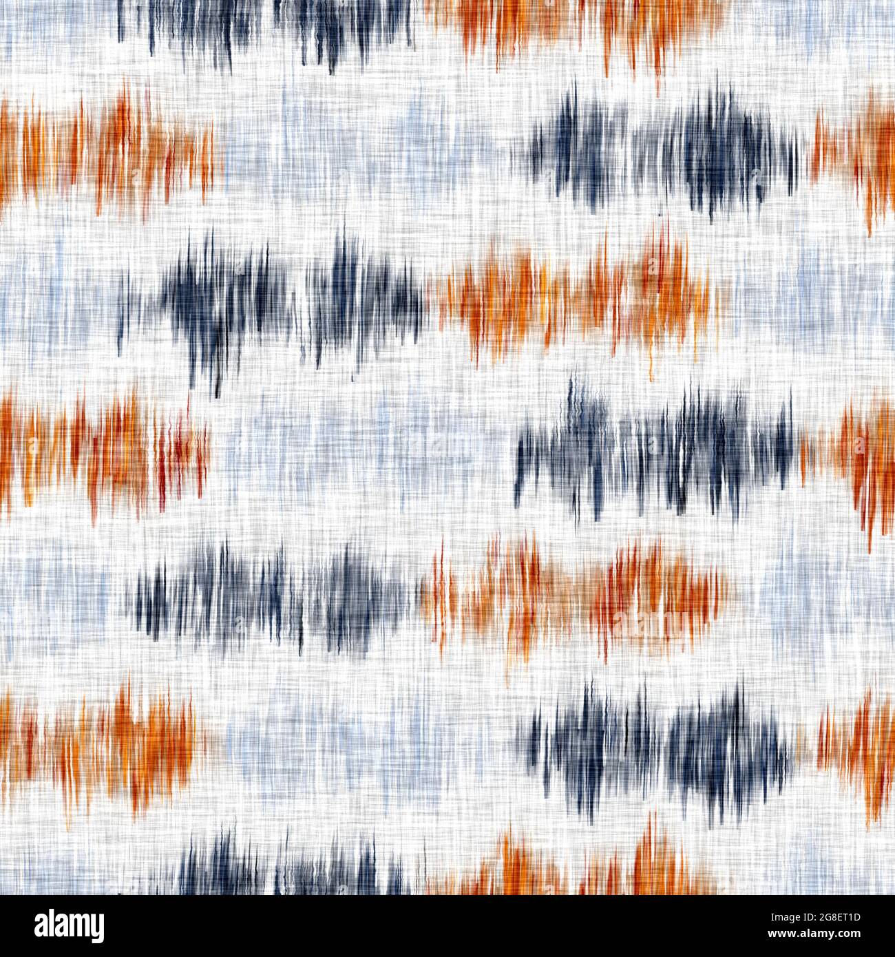 Masculine mottled dyed linen seamless pattern. Fun retro washed out ...