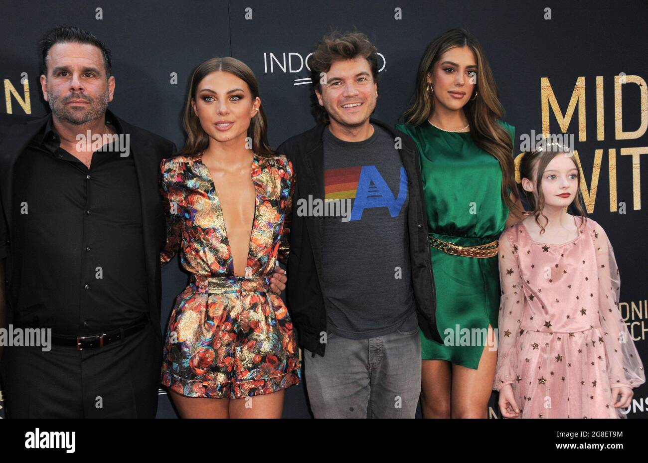 Los Angeles, CA. 19th July, 2021. Randall Emmett, Caitlin Carmichael ...