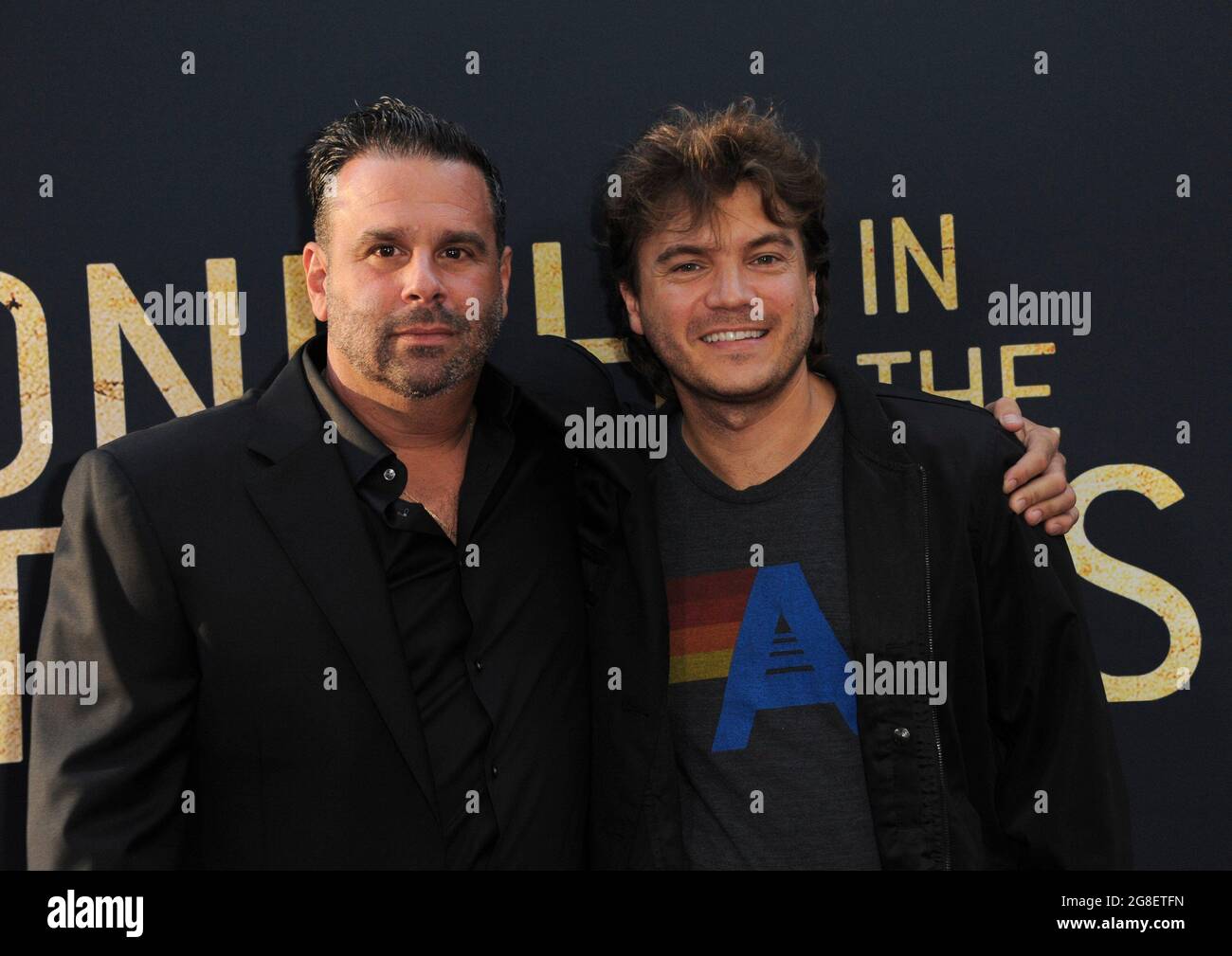 Los Angeles, CA. 19th July, 2021. Randall Emmett, Emile Hirsch at ...